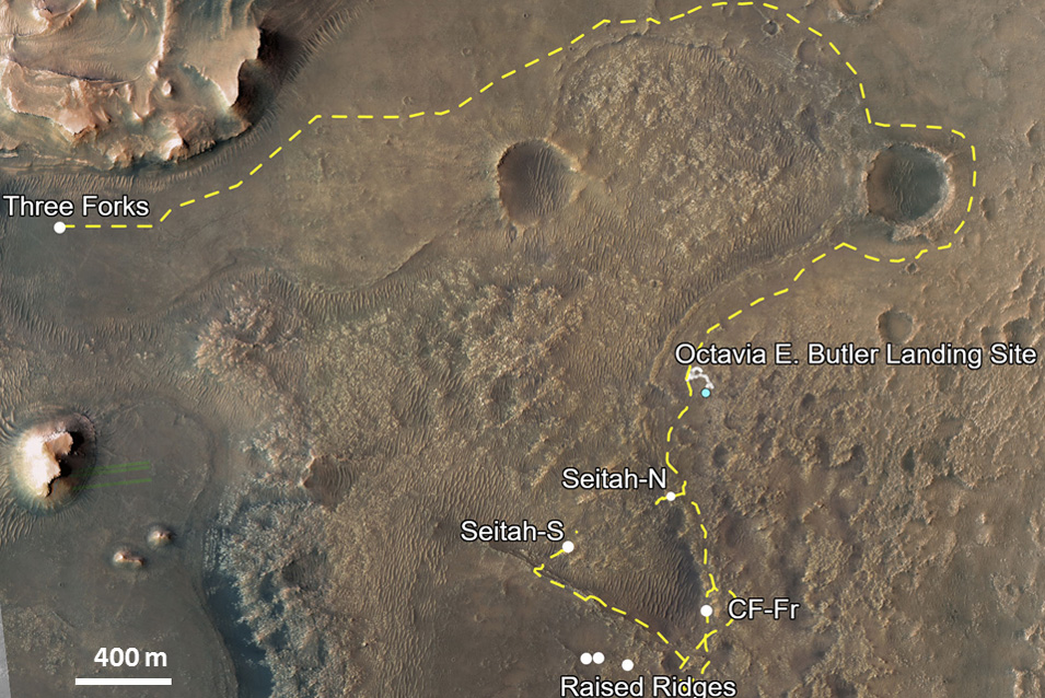 Mars Rover Landing Site Anomalies